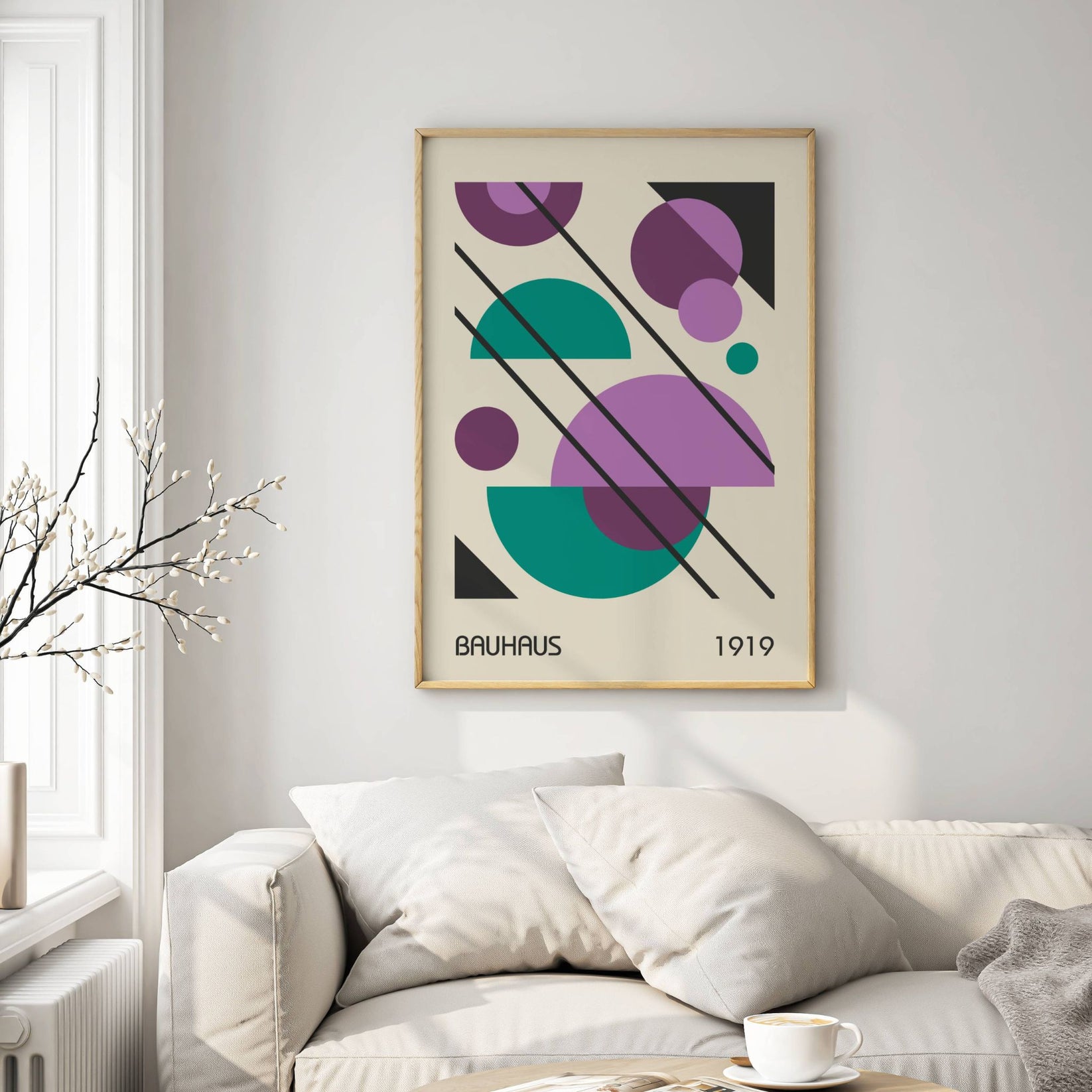 Bauhaus 1919 No8 – Plakat | postergalleriet.no – POSTERGALLERIET