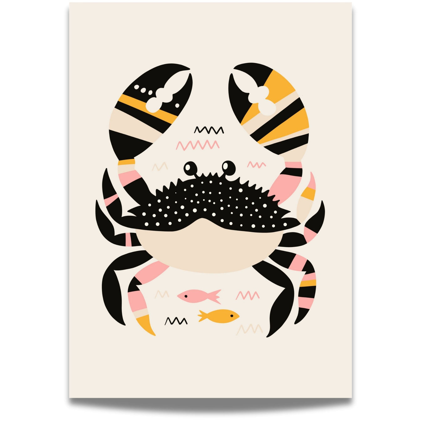 Dream Big Zoo – Krabbe - Plakat | postergalleriet.no – POSTERGALLERIET