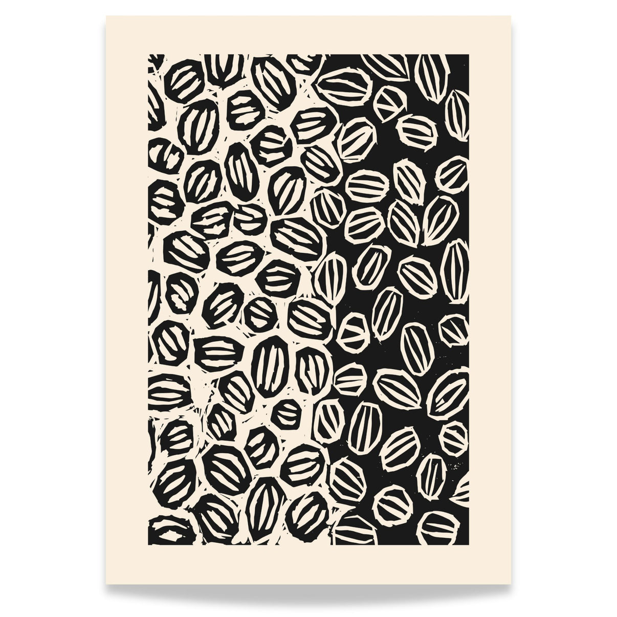 Grafisk Abstrakt Mønster Plakat | postergalleriet.no – POSTERGALLERIET