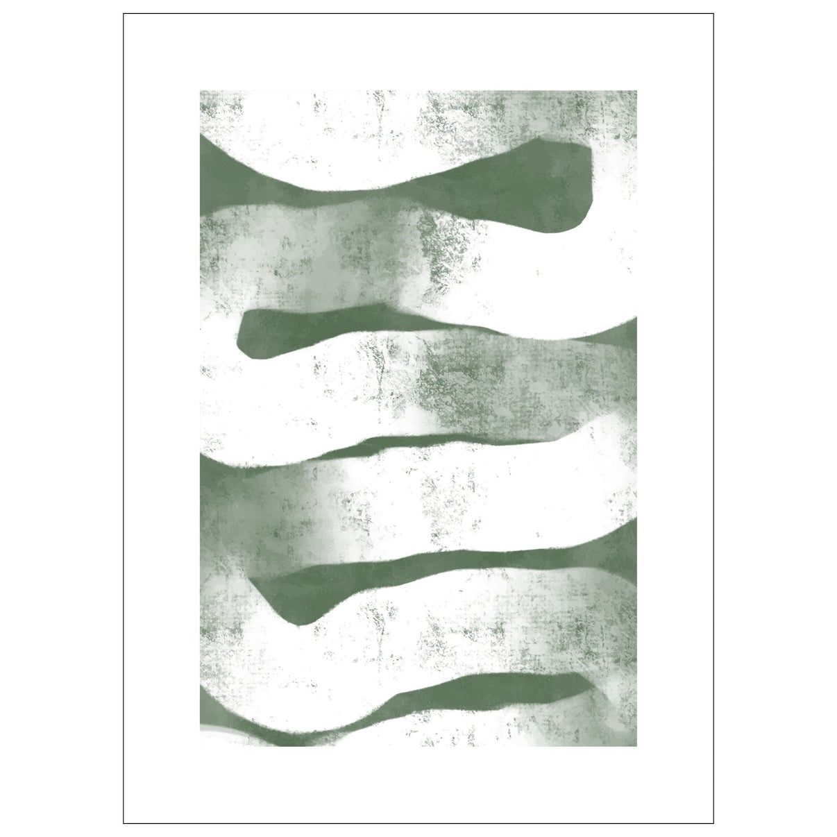 Green Abstract - grafisk plakat | postergalleriet.no – POSTERGALLERIET